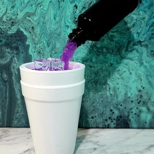 Art | Custom Double Cup Display | Poshmark